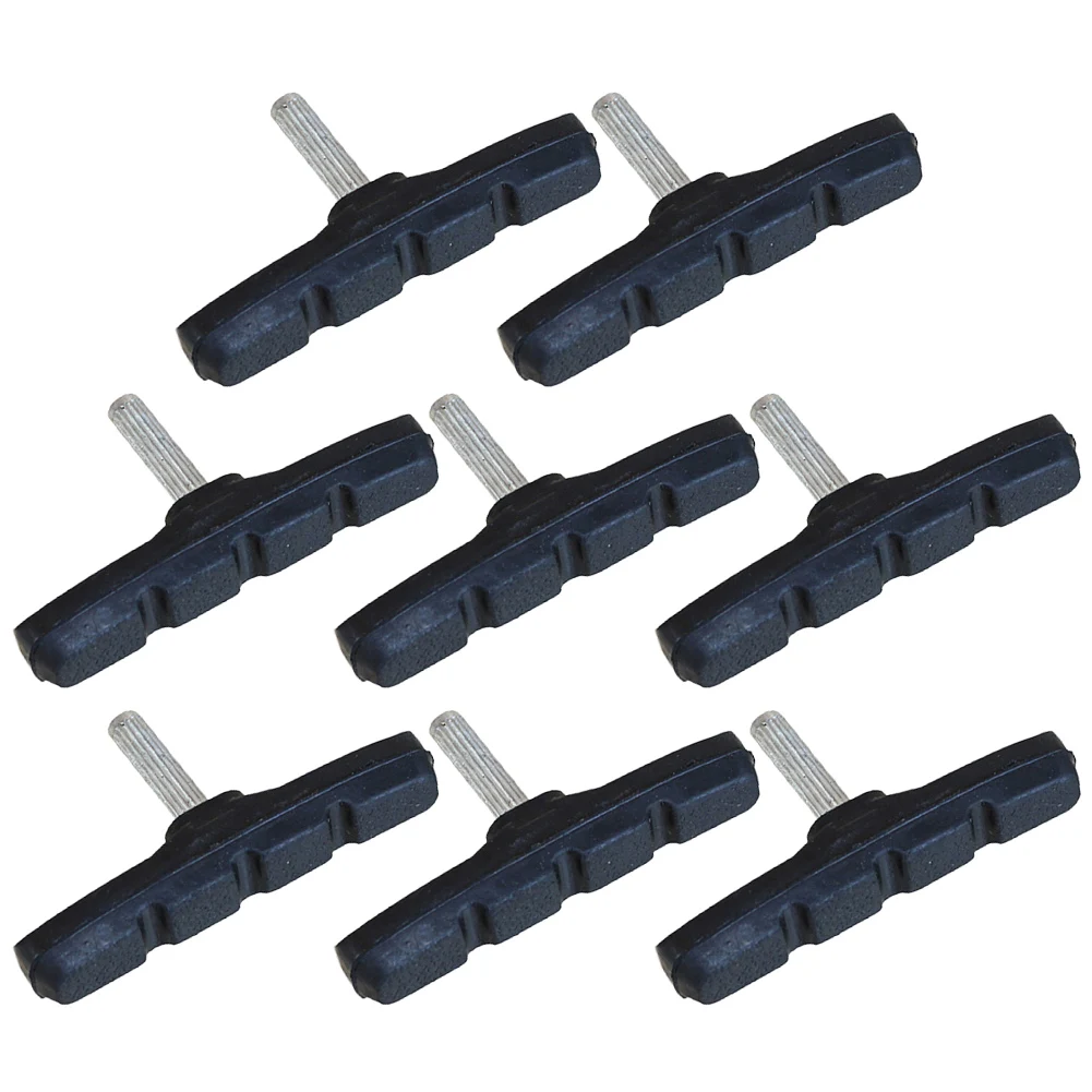 4-8pcs-MTB-Road-Bikes-Brakes-Pads-Block-70mm-T-Blocks-Rubber-Bicycle-V ...