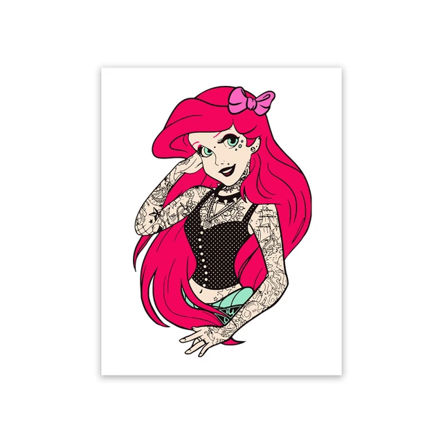 Punk Disney Drawing