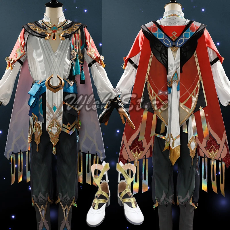 Game-Genshin-Impact-Kaveh-Cosplay-Costume-Full-Set-Clothes-Feather ...