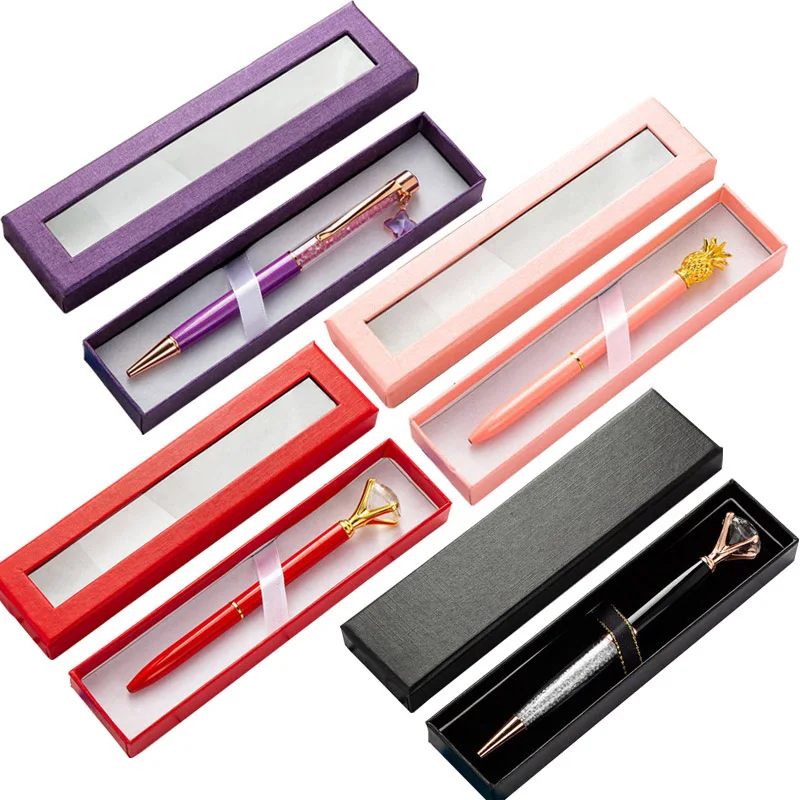 10pcs-Black-Business-Paper-Pen-Box-For-Packaging-Promotional-Items ...