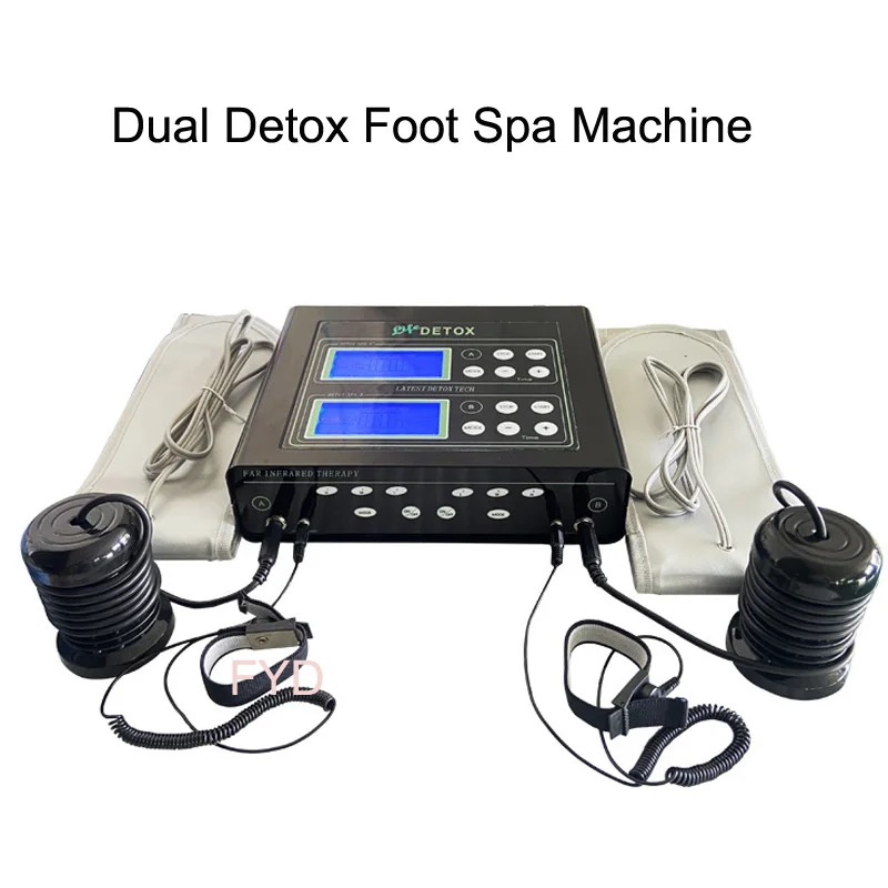 Dual System Ionic Foot Detox Machine Deep Cleanse Spa Detox Machine ...