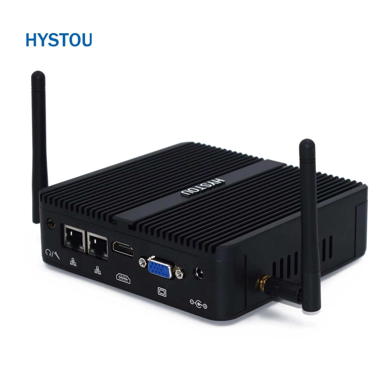 Intel Celeron J4125 VGA Series Port Server Computer Quad Core Fanless ...