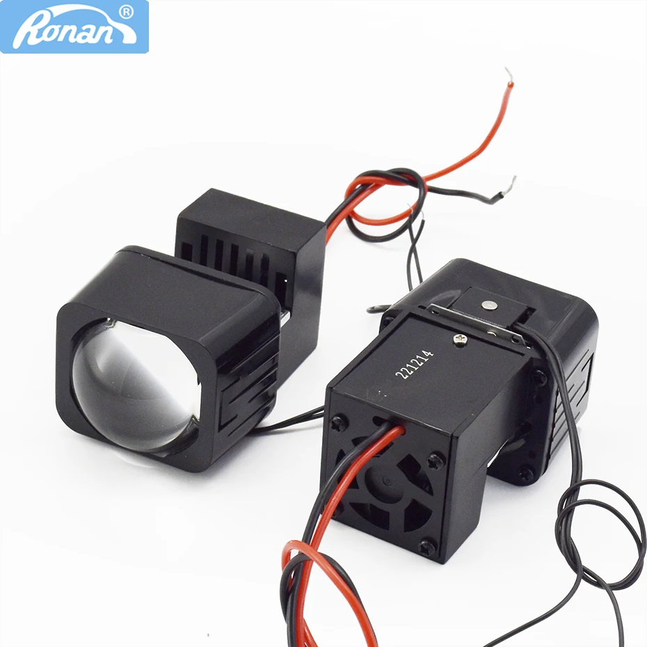 Ronan 1.5 inch 12V Matrix Bi LED Low High Beam Projector Lens 41W ...