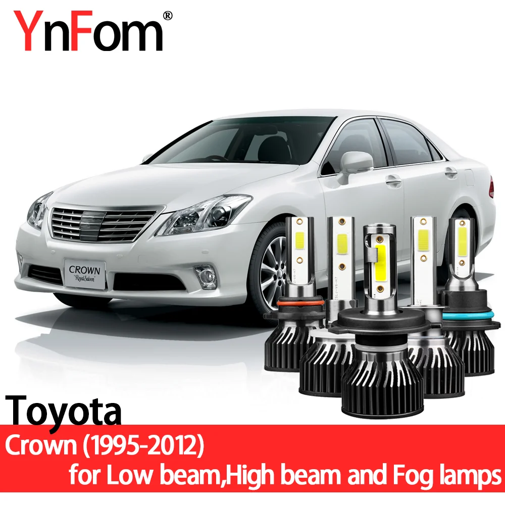 Ynfom Toyota Special Led Headlight Bulbs Kit For Crown Royal Athlete ...