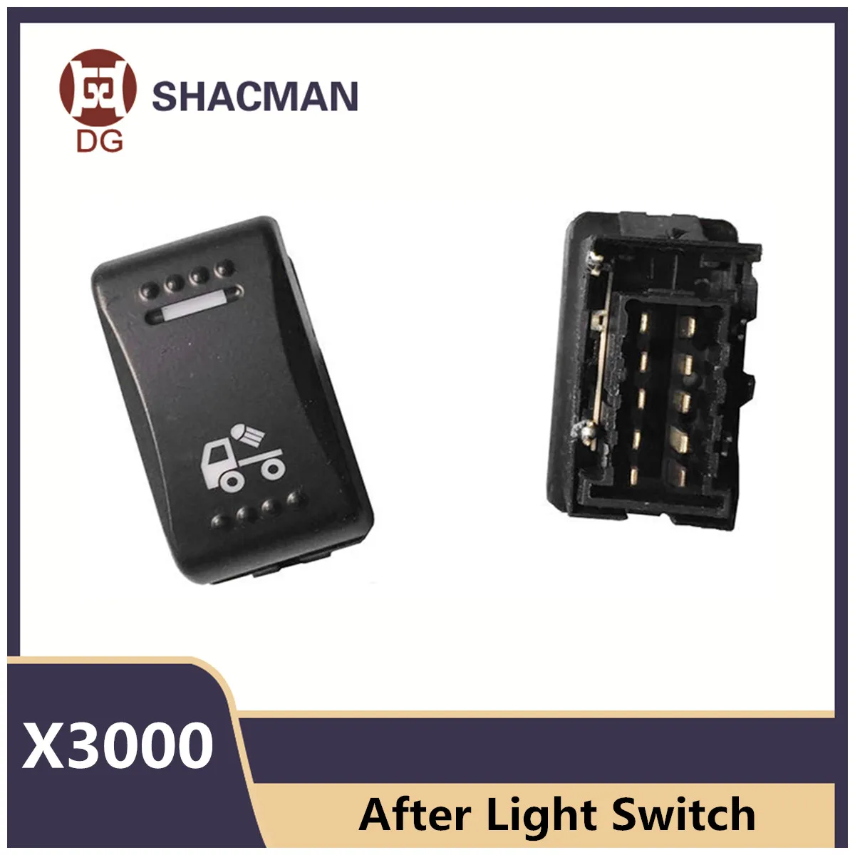 Rear-Light-Switch-for-Shaanxi-SHACMAN-X3000-Instrument-Panel-Rocker ...