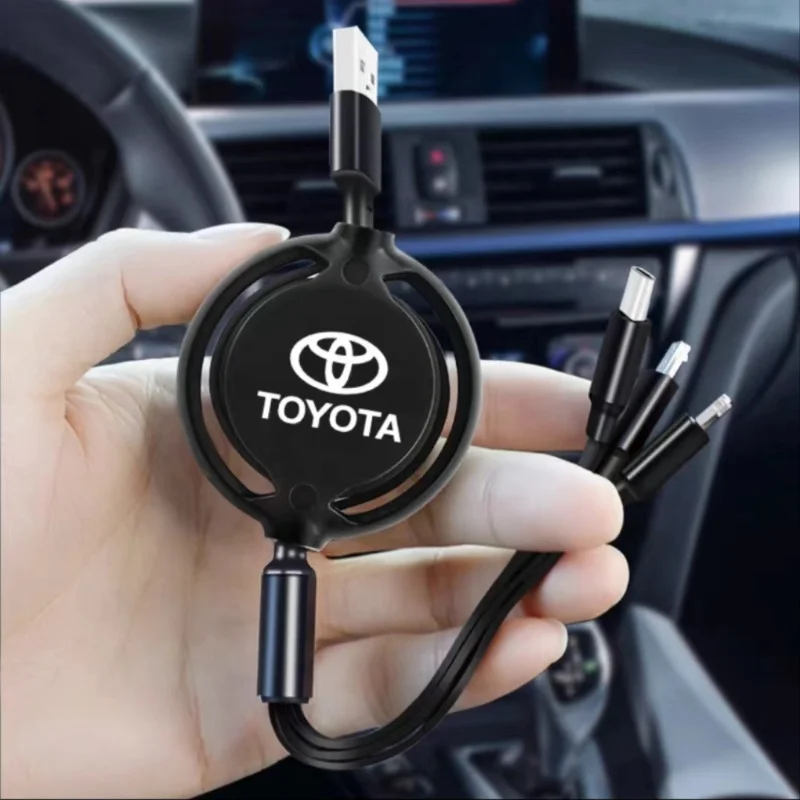 Car-3-in-1-USB-Cable-Type-C-Micro-USB-Fast-Charging-Cable-For-Toyota ...