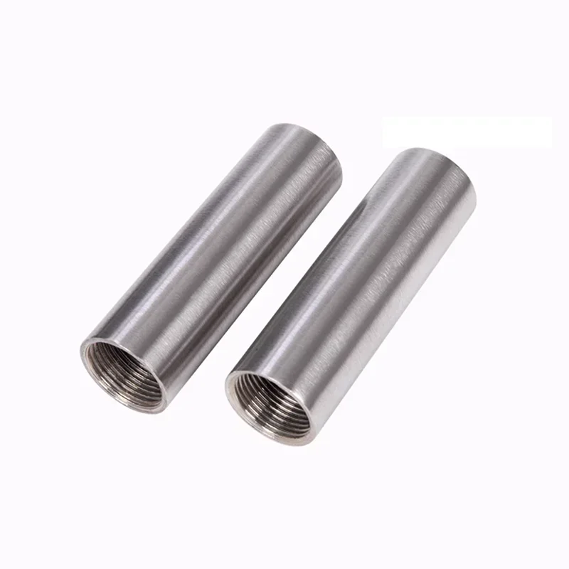 M10-M14-M16-M18-M20-M22-M27-Metric-Female-Thread-Long-Nipple-304 ...