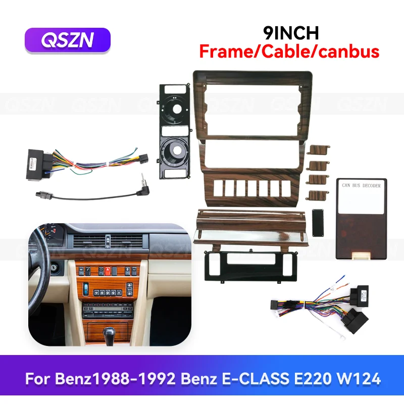 QSZN 9 inch For Benz E-CLASS E220 W124 1988-1992 Android Car Radio ...