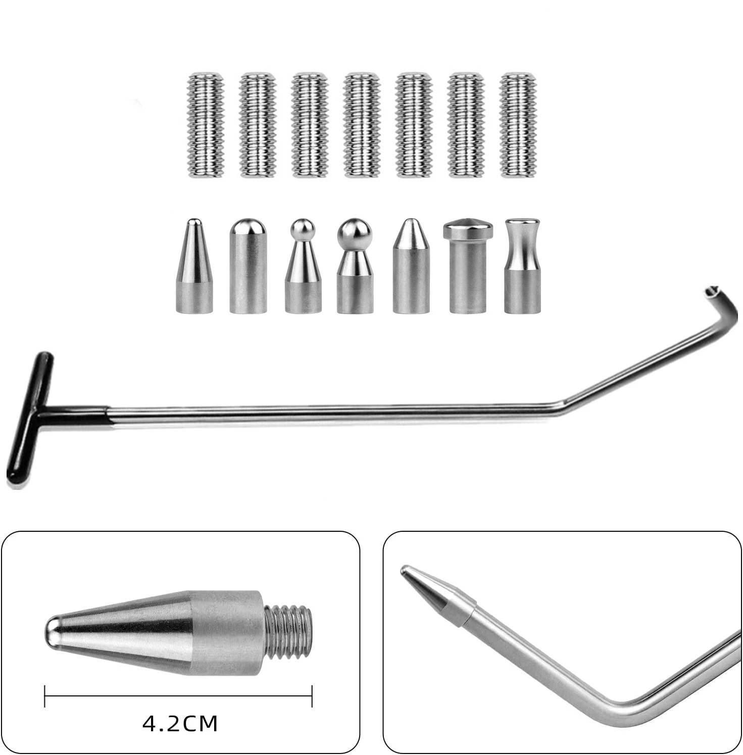 Auto Sheet Metal Repair Tool Body Dent Removal Rod Kit For Car Body ...