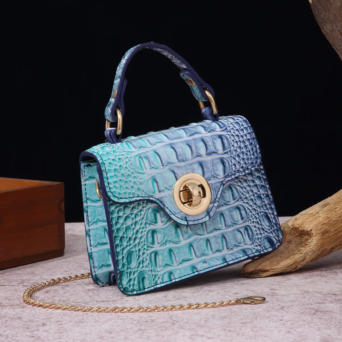 Small-Shoulder-Bags-For-Women-s-Retro-Crocodile-Pattern-Designer-Hand ...