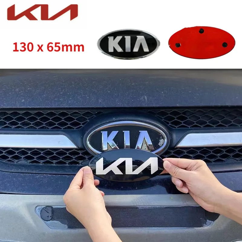 130-65mm-KIA-car-logo-KIA-KN-badge-sticker-sportage-ceed-Souranto ...