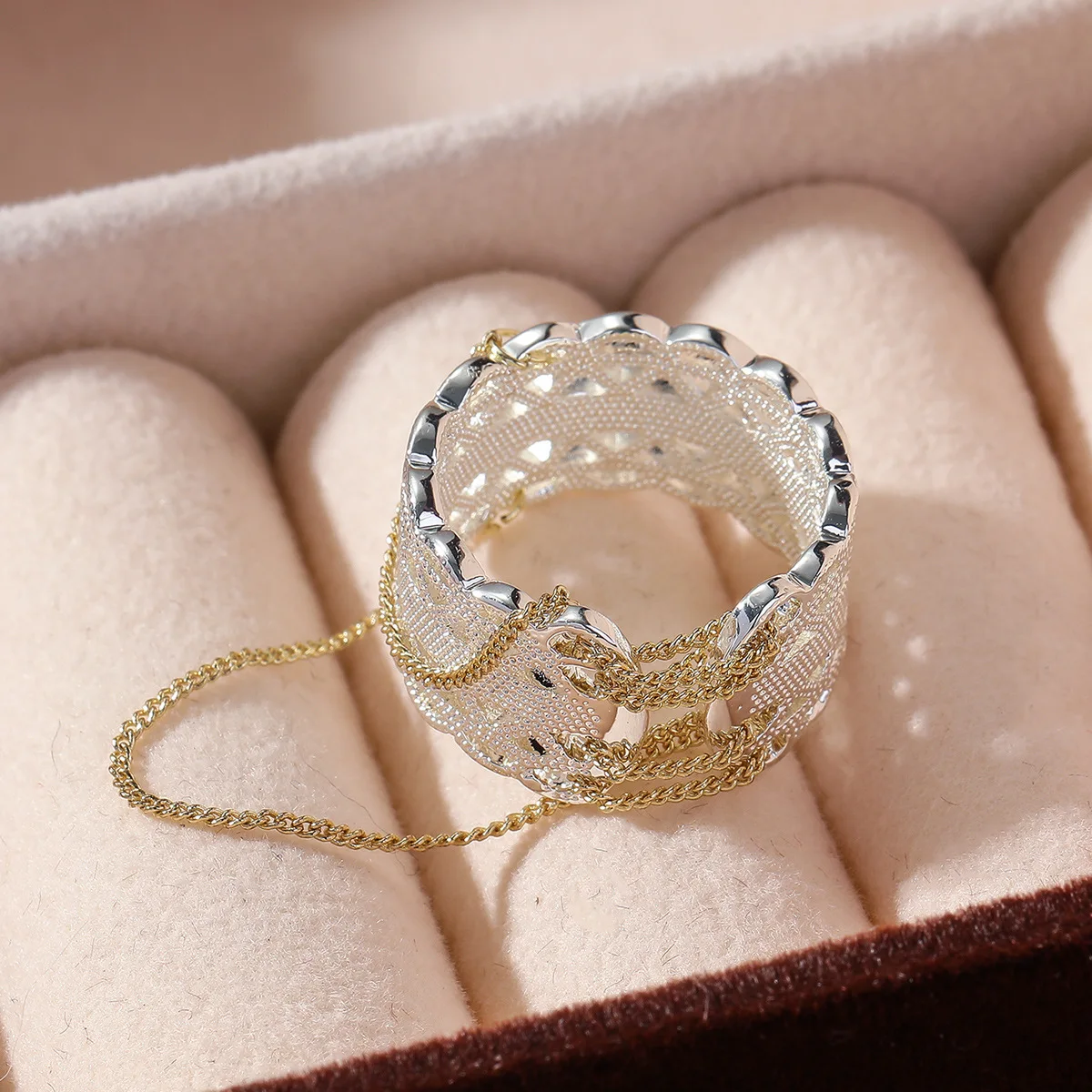 Carved-Open-Index-Finger-Ring-For-Women-Personality-Vintage-Style-Ins ...