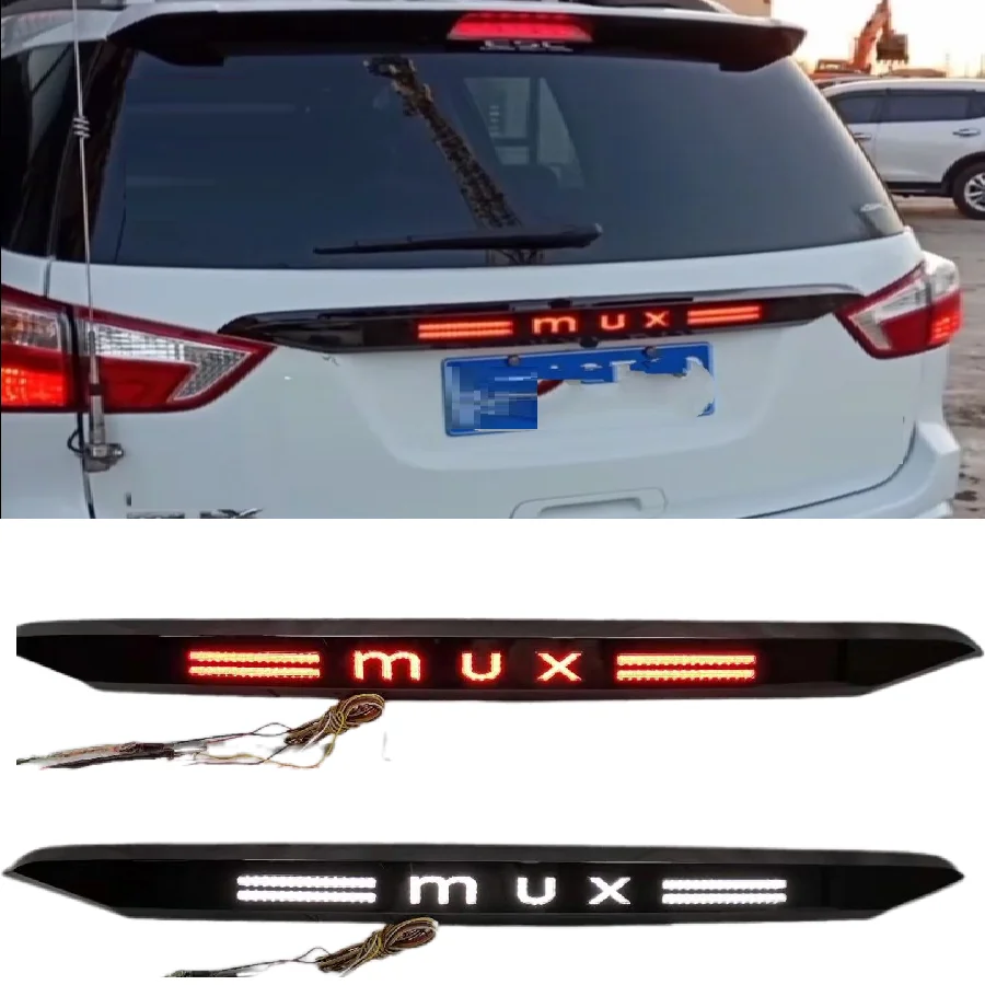 Auto-Accessories-For-Isuzu-Mux-Rear-Trims-Plate-Cover-With-Led-Brake ...