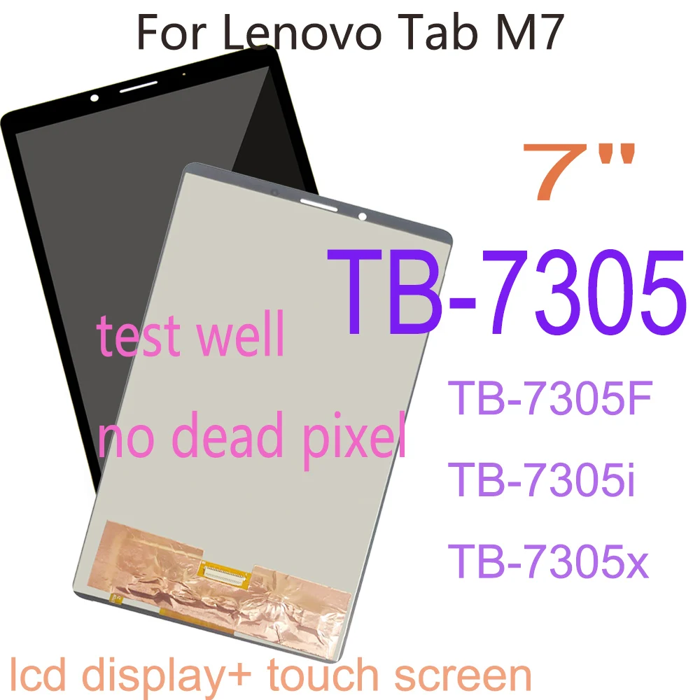 Aaaa+new Original 7" For Lenovo Tab M7 Tb-7305 Tb-7305f Tb-7305i Tb-7305x 3g 4g Wifi Lcd Display ...