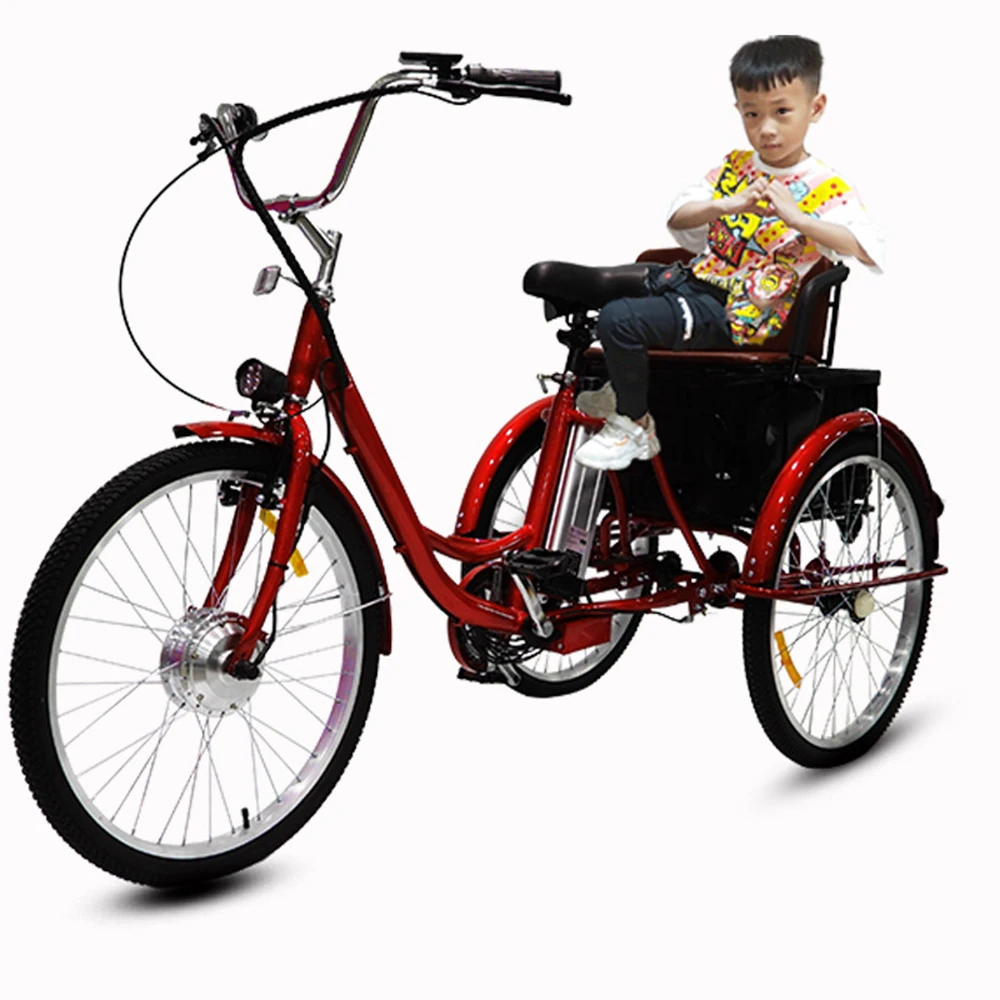 Power-Assisted-Electric-Tricycle-Battery-Pedicab-With-Multifunctional ...