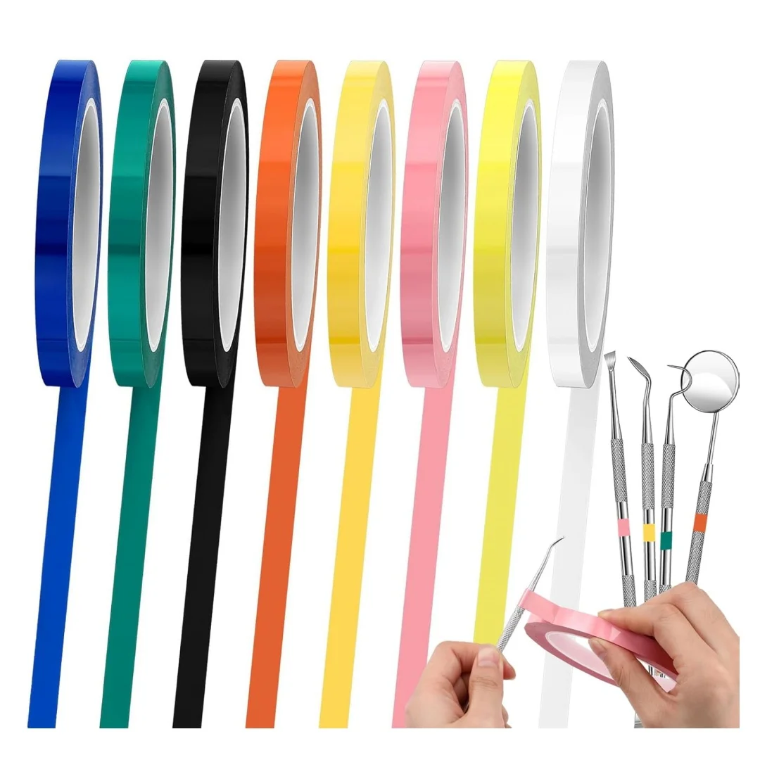 1 rollo de cintas para instrumentos dentales, cinta para Autoclave, 9 ...