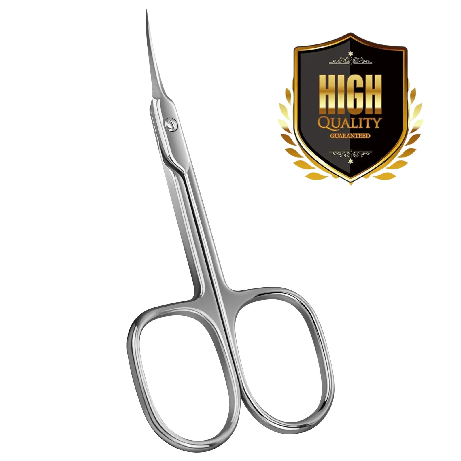 Cuticle Scissors Extra Fine Curved Blade Super Slim Beauty Scissors for ...