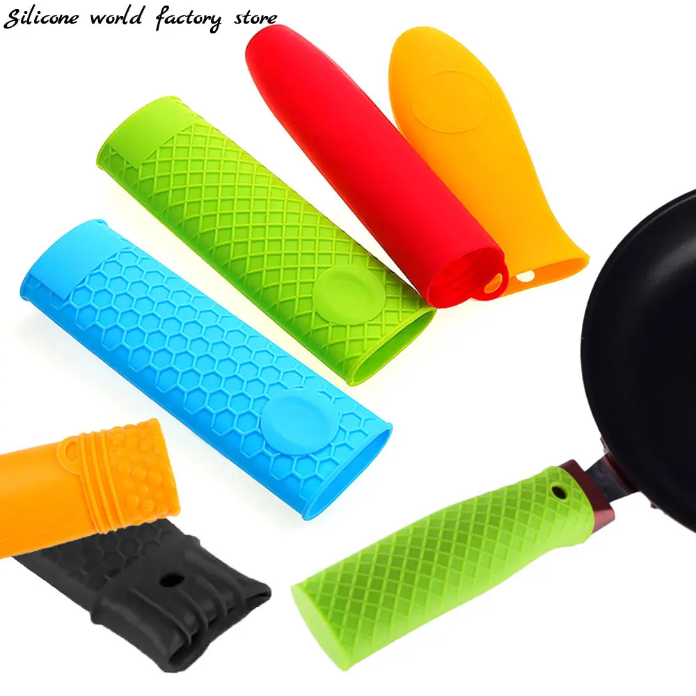 Silicone-World-Silicone-Heat-Insulated-Pot-Handle-Sleeve-Anti-Scalding ...