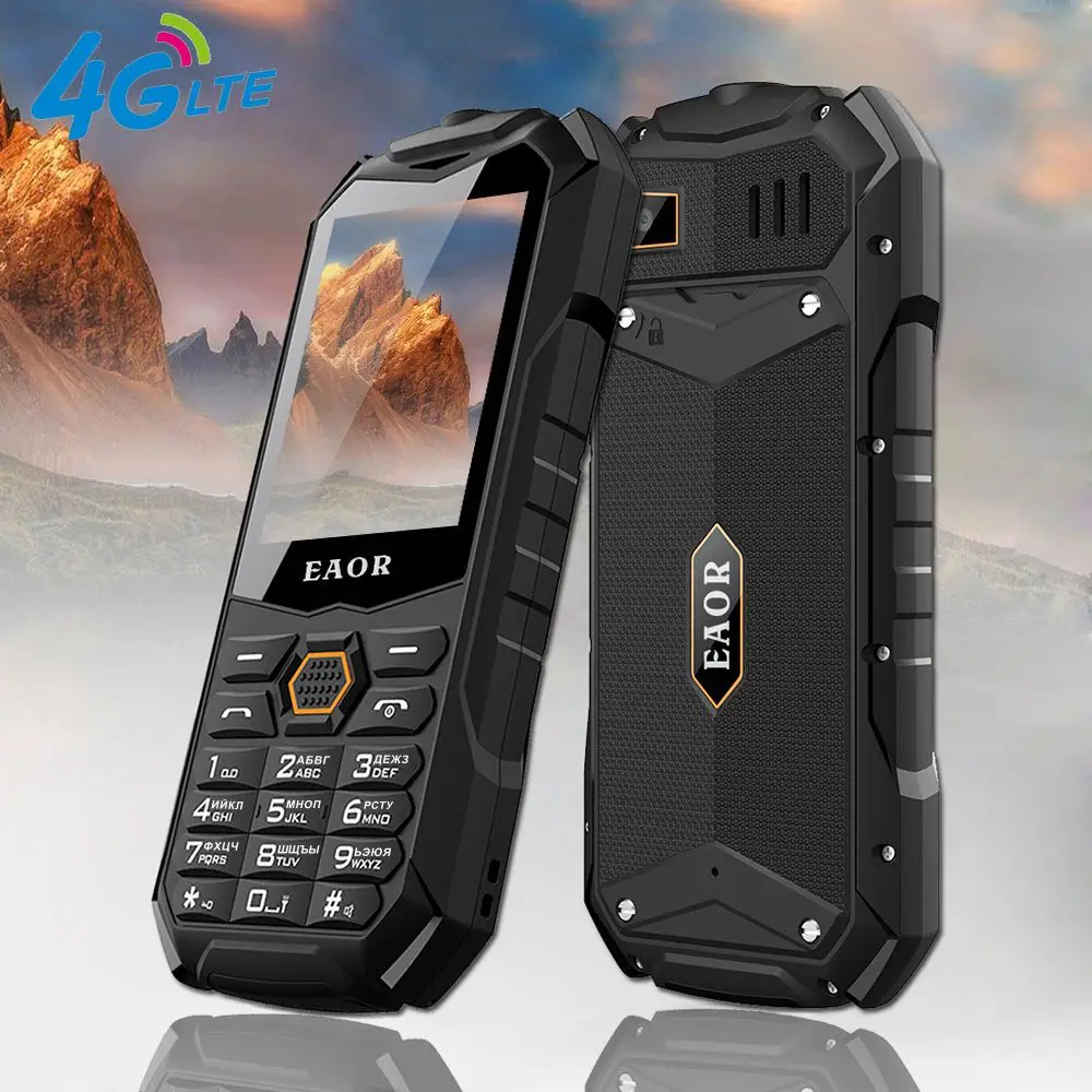 EAOR-4G-2G-Slim-Rugged-Phone-IP68-Waterproof-Outdoor-Keypad-Phones-Big ...