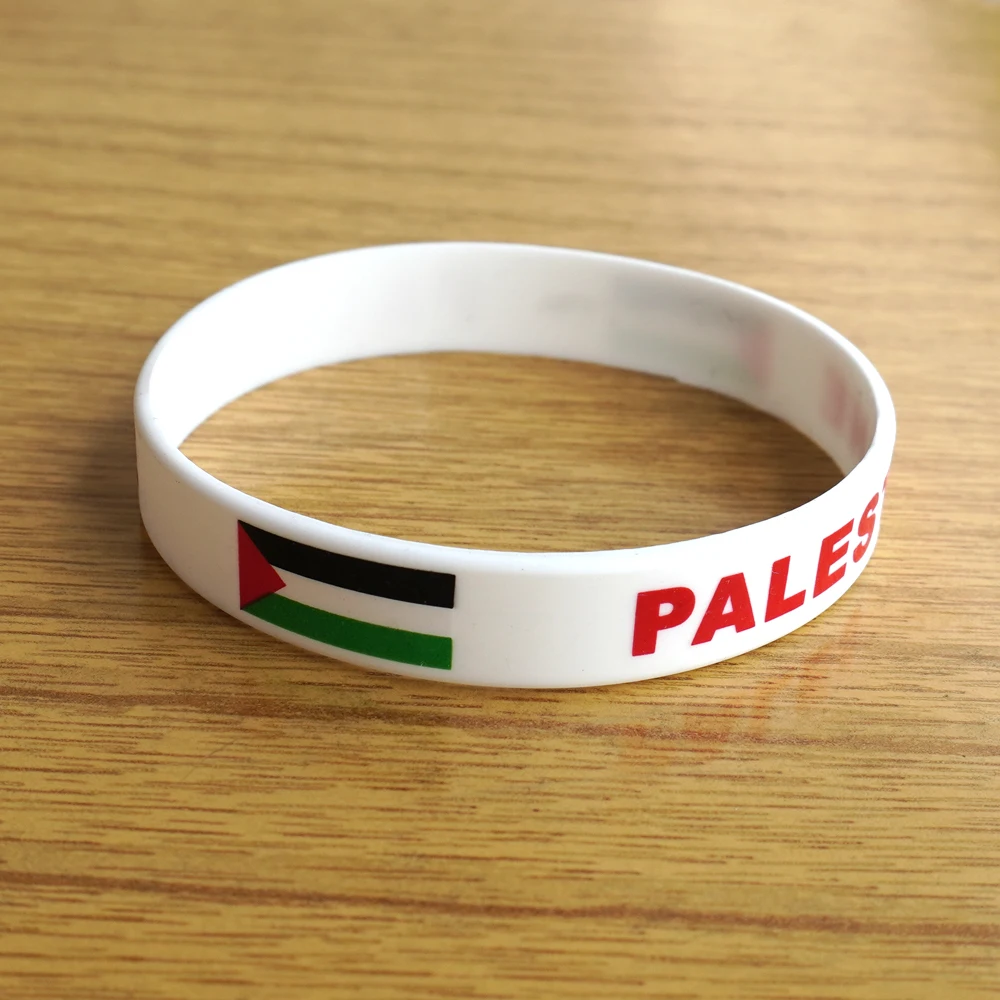 Customized-2pcs-Palestine-National-Flag-Wristband-Sport-Silicone ...