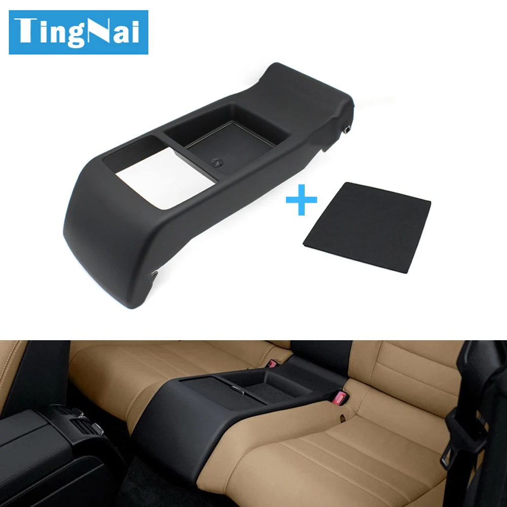 Car-Rear-Seat-Center-Console-Armrest-Cup-Holder-Cover-Panel-For ...