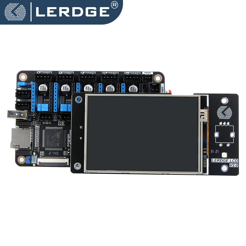 LERDGE-Control-Board-32bit-3-5-Inch-Touch-Screen-Display-TMC2208-2209 ...