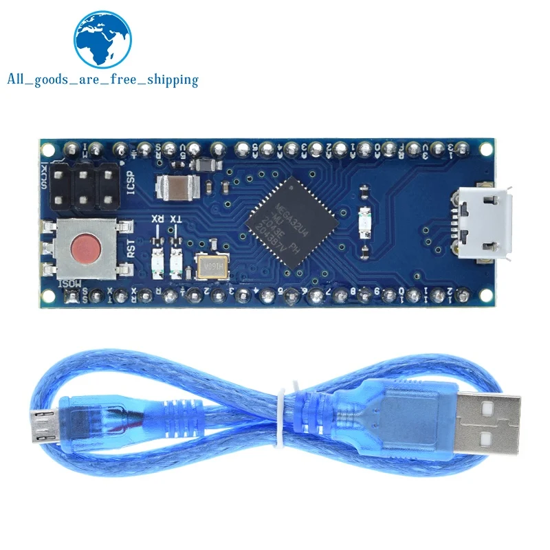 Micro-ATmega32u4-5V-16MHZ-Microcontroller-Expansion-Board-Module ...