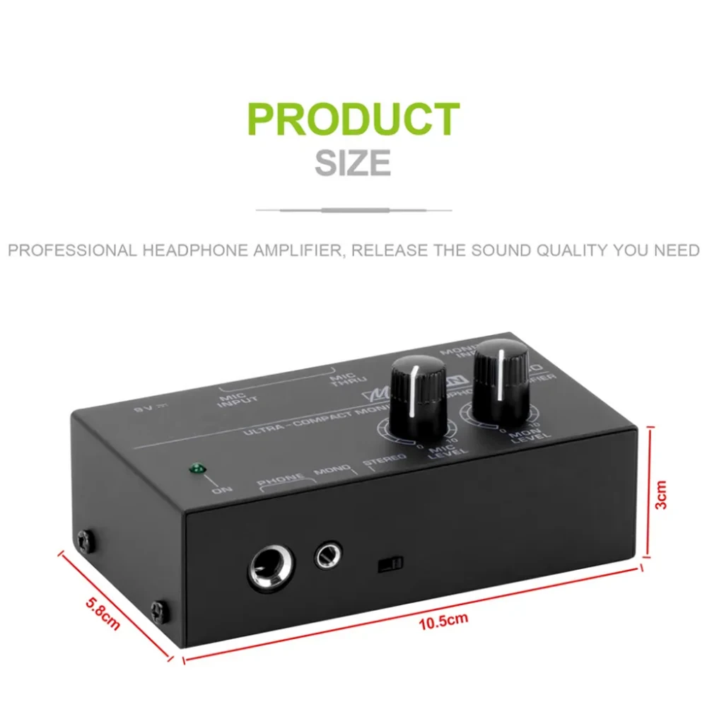 Ma400-Headphone-Preamplifier-Microphone-Preamplifier-Headphone ...