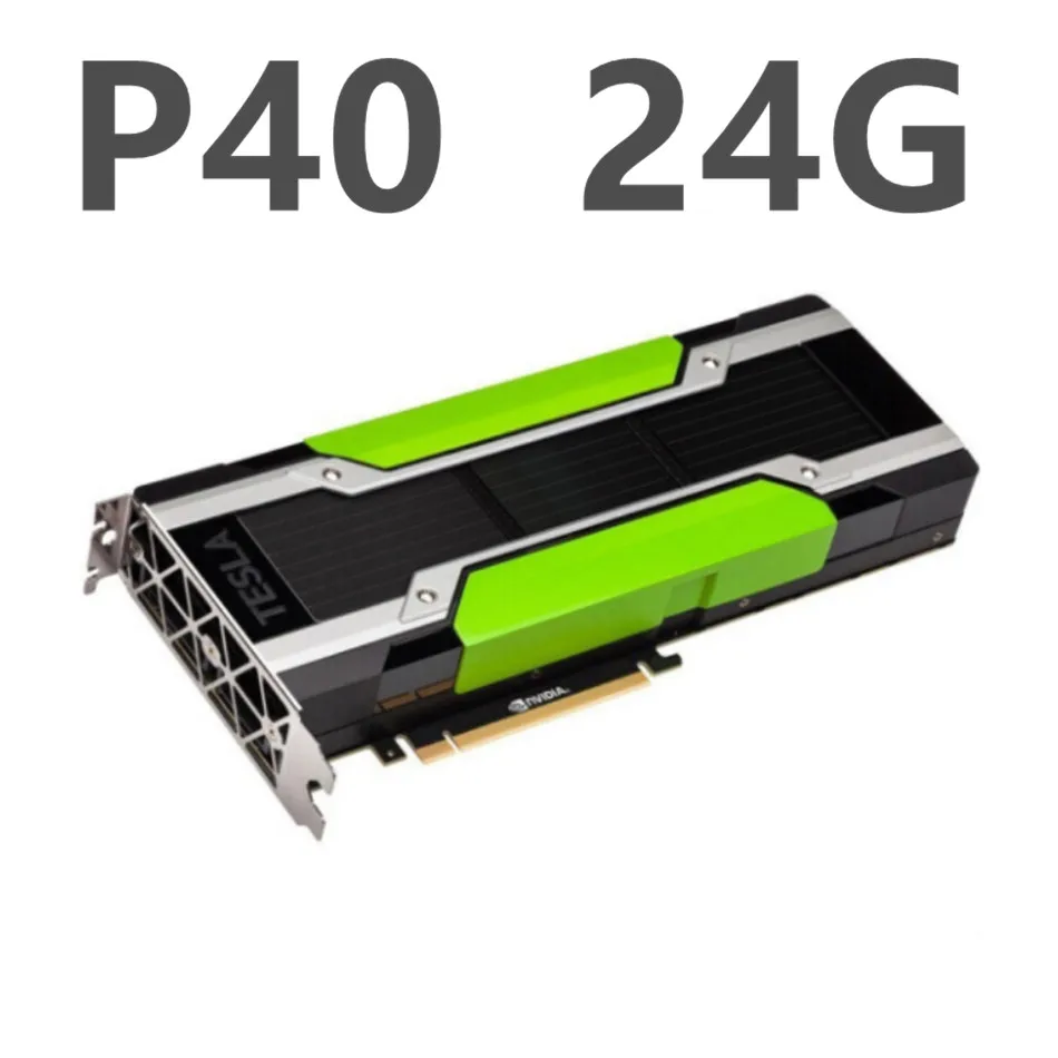 AI 딥 러닝 인공 지능 컴퓨팅 그래픽 카드, NVIDIA Tesla P40 24G GPU, P40 24GB