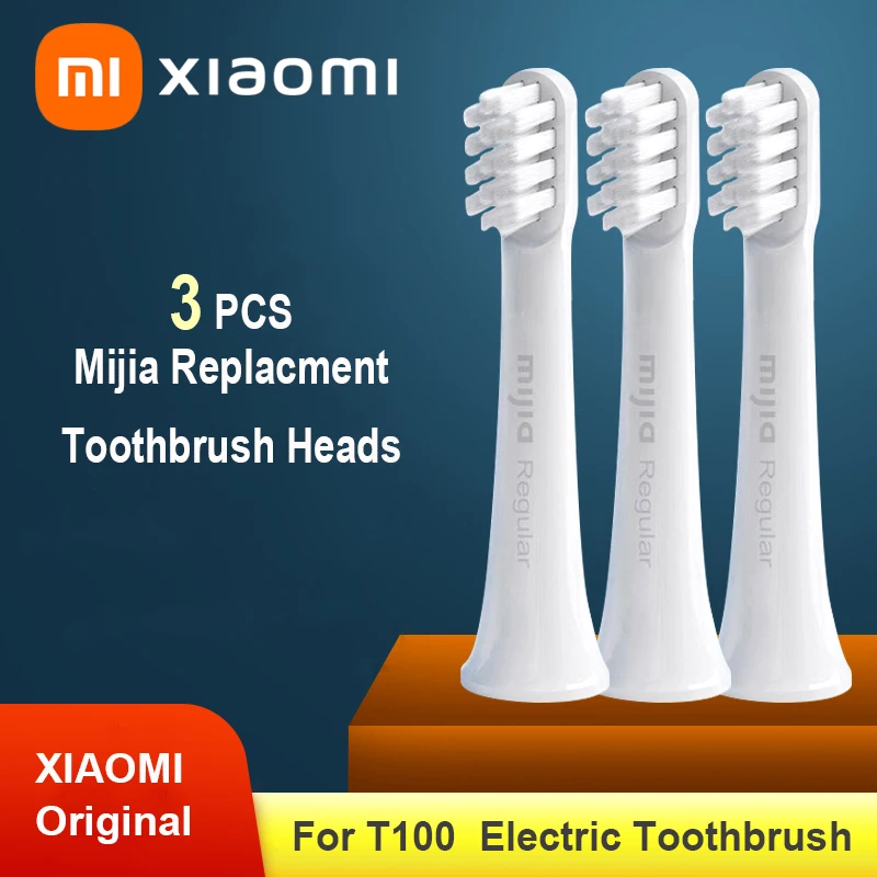 3-Pcs-Xiaomi-Mijia-T100-Sonic-Toothbrush-Head-Replacment-Electric-Brush-Head-Original-T100 ...