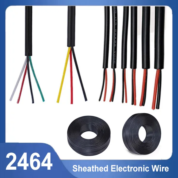 5m-10m-22-24-26-28AWG-2464-Sheathed-Wire-Cable-Copper-Signal-Cable-2-3 ...