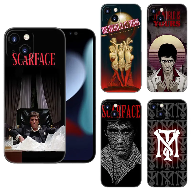 Film-Scarface-Phone-Case-For-Apple-iPhone-12-13-Mini-11-14-15-Pro-XS ...