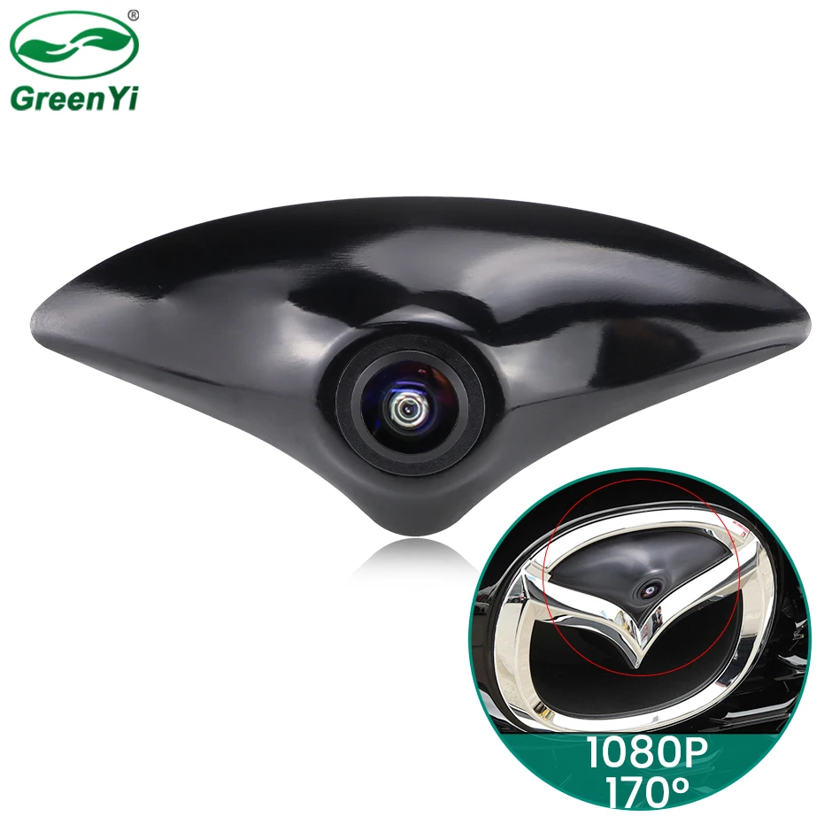 Greenyi Ccd Ahd 1080p 1000tvl Front View Parking Camera For Mazda 2 3 5 ...