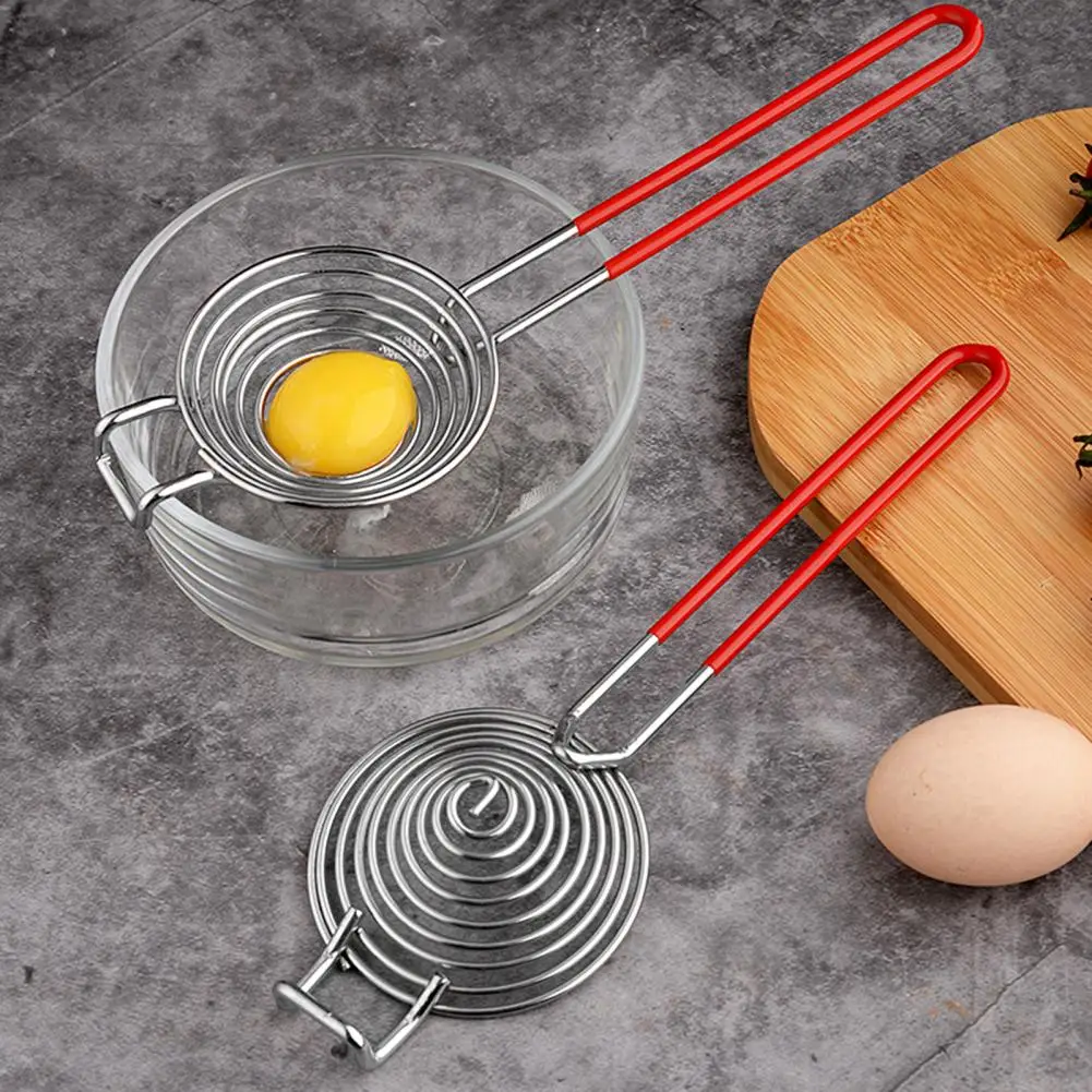 Egg-Separator-Long-Handle-Baking-Egg-Yolk-White-Separator-Stainless ...