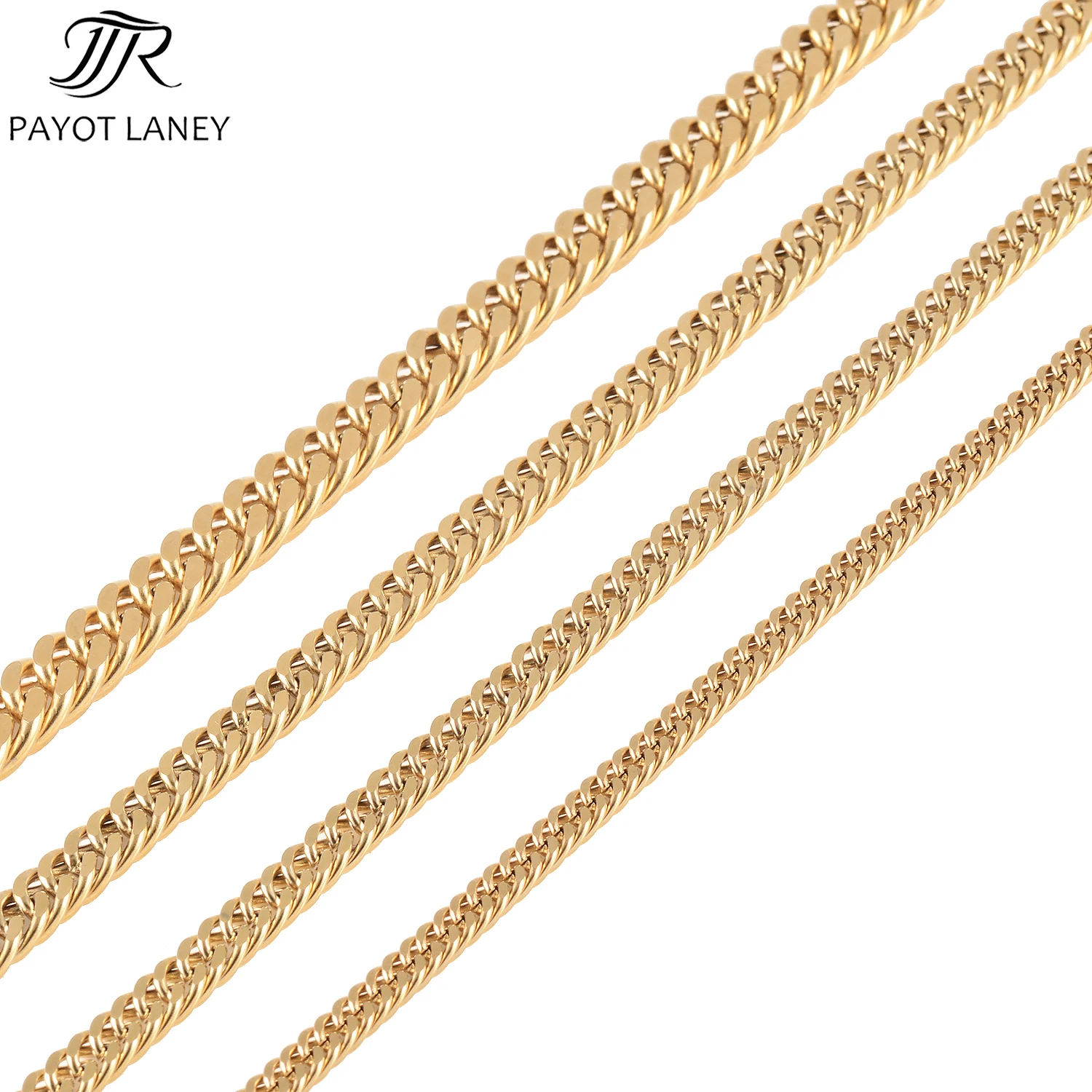 Stainless Steel Gold Necklace Chain High Quality Gold Color Plating ...