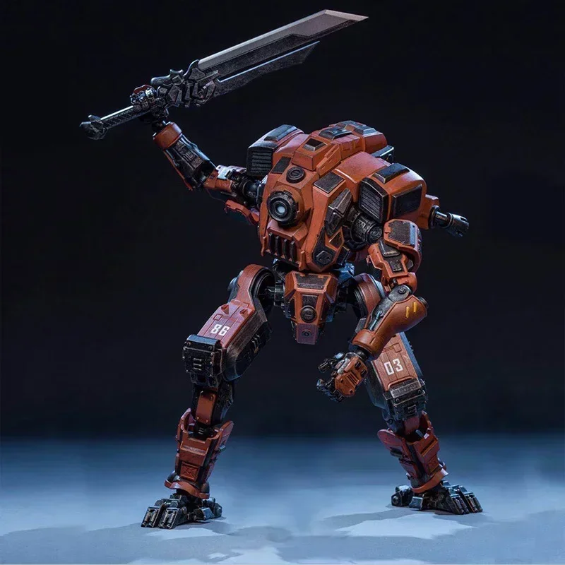 Soldado Mecha Esqueleto De Acero Móvil Y Deformable Juguete Robot