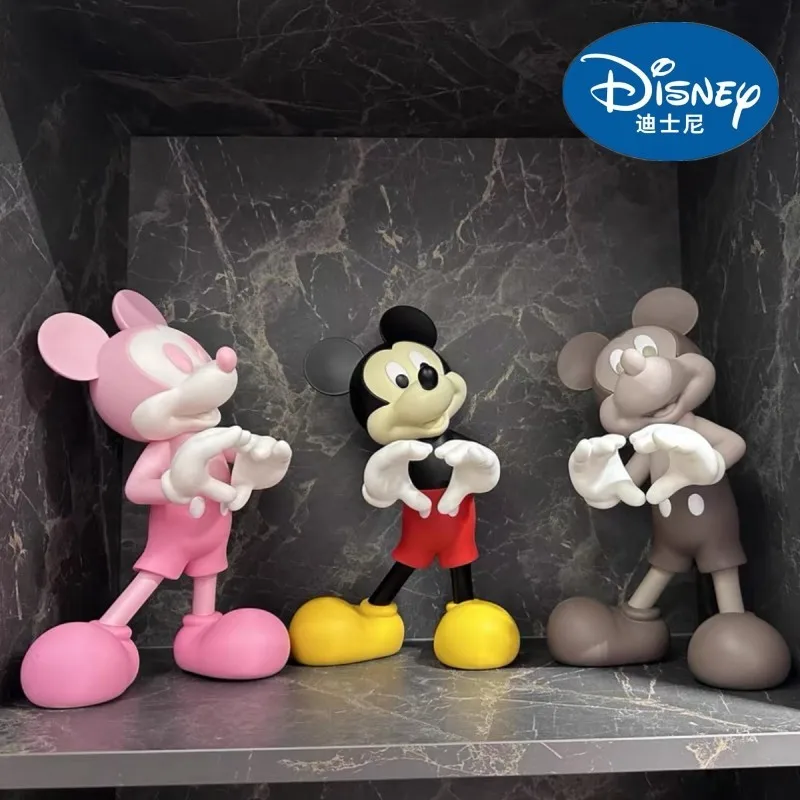 Disney-Cartoon-Mickey-Mouse-Anime-Figrue-Harz-Statue-gro-e-M-bel ...