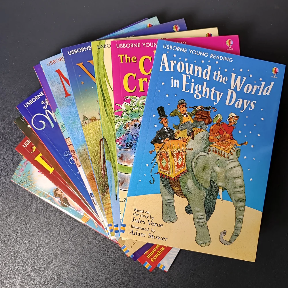 Random 10 book The Usborne Reading Collection Stage 3 English Book ...
