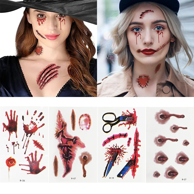 halloween-bloody-scar-fake-temporary-tattoo-sticker-waterproof-body