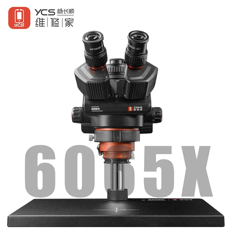 YCS 6065X 6.5X Digital Microscope Adjustable Magnification and LED ...