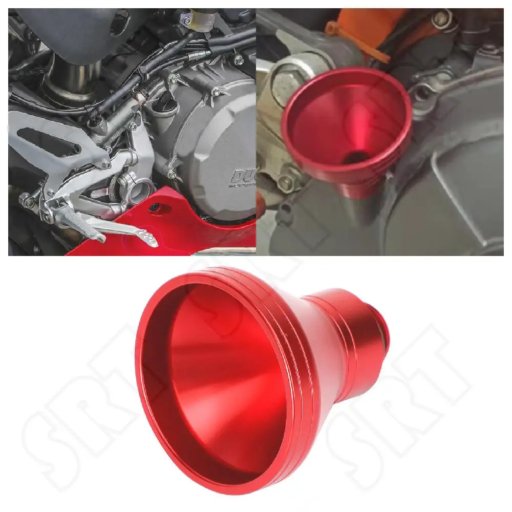 오토바이 엔진 오일 필러, Ducati V4 V4S V2 1299 1199 959 950 899 848 EVO Panigale 2008 2022, 20mm 알루미늄 합금 ...