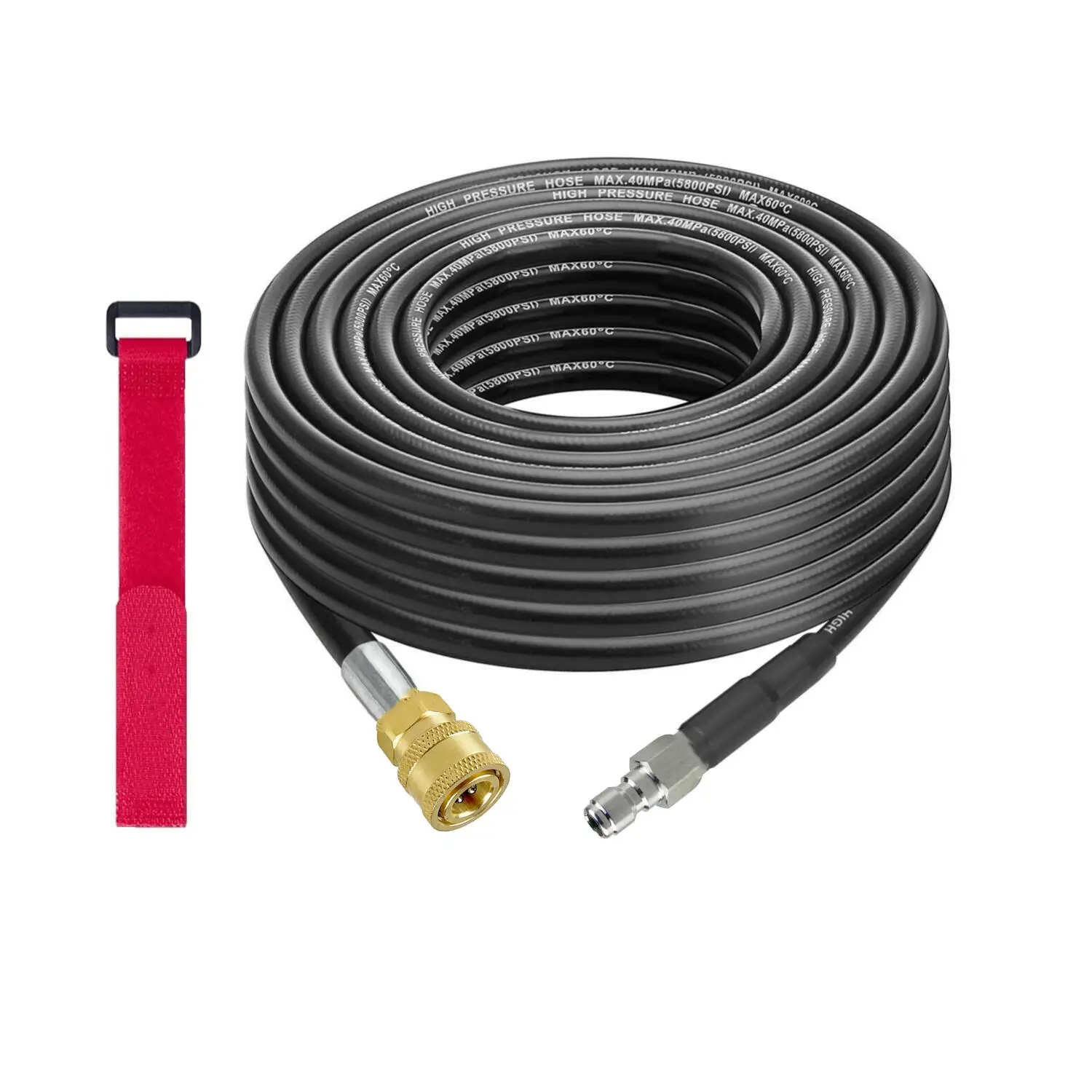 High-Pressure-Hose-With-1-4-Quick-Connector-Plug-5800-PSI-10-15-Meters ...