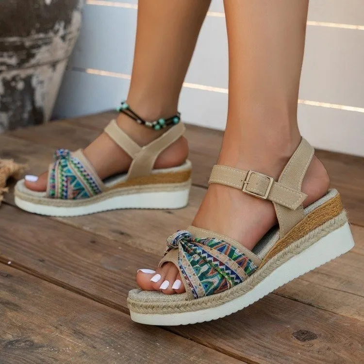 2024-Summer-Wedge-Women-s-Shoes-Hemp-Rope-Set-Foot-Beach-Sandals ...