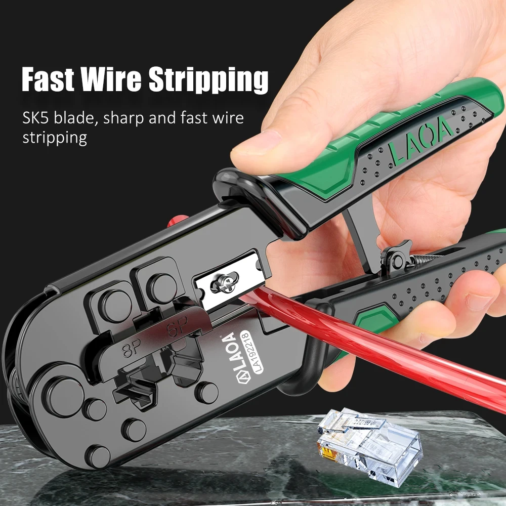 LAOA-RJ45-Crimping-Tool-Ethernet-Network-LAN-Cable-Crimper-Cutter ...