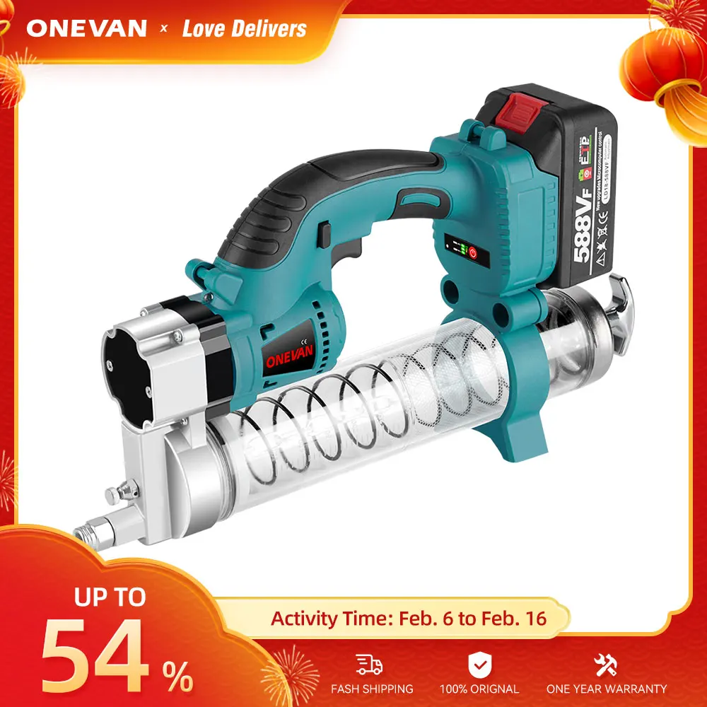 10000PSL-689Bar-Cordless-Electric-Grease-Gun-High-Pressure-Car ...