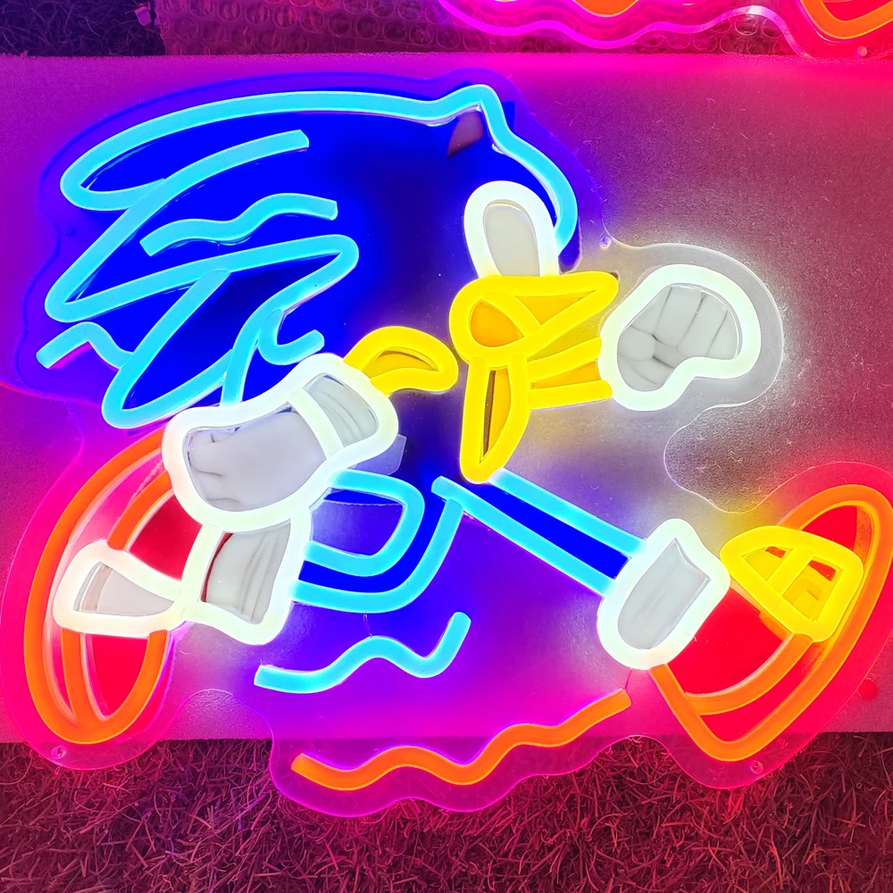 Custom Neon Sign Anime Neon Signs Led Sign Living Room Neon Sign Game ...