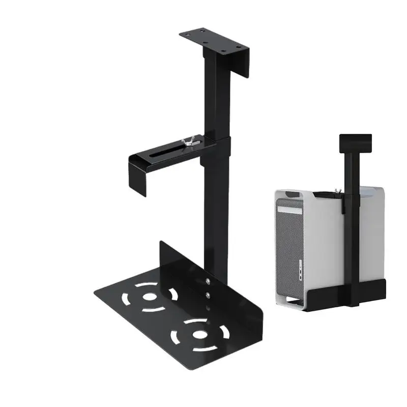 Under Desk CPU Holder Computer Case CPU Holder Heavy Duty Wall ...