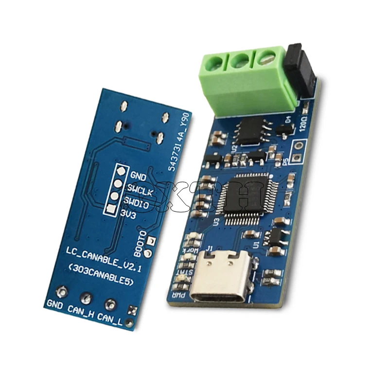 Generic Type-C Usb To Can Module Canable V2.0 Stm32g4 Supports Can2.0 ...