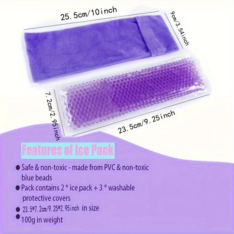Hot & Cold Perineal Compress Pack | Postpartum Ice & Heat Pad For New ...