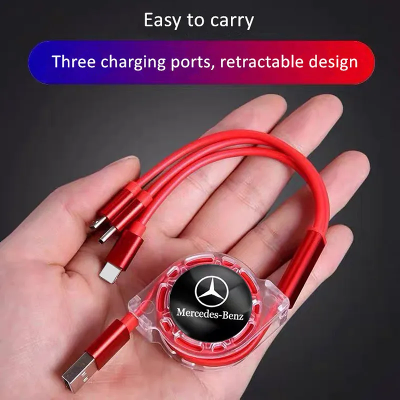 3-In-1-Micro-USB-Type-C-Charging-Cable-Multi-Charger-For-MERCEDES-BENZ ...